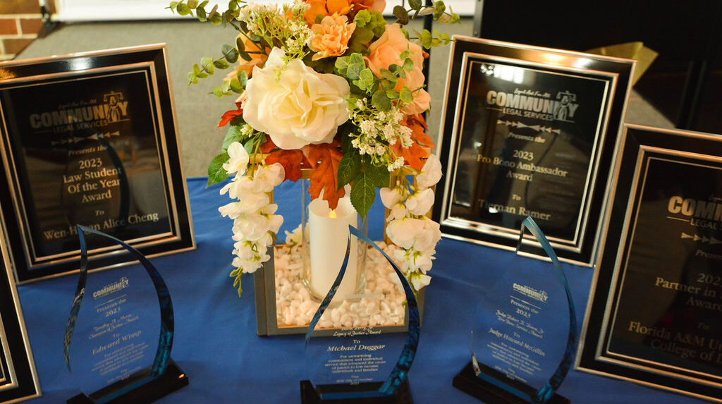 Annual Pro Bono Awards - Community Legal Services